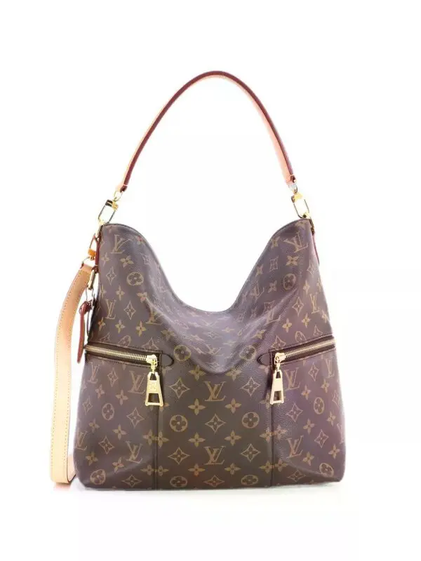 LOUIS VUITTON Melie Handbag Monogram Canvas Hobo Bag