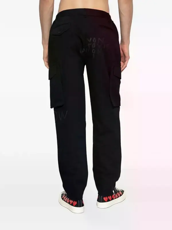 Comme Des Garçons Printed Cargo Pants