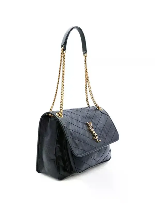 Saint Laurent Medium Niki Leather Shoulder Bag