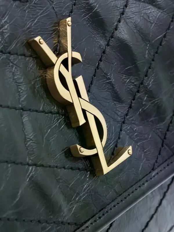 Saint Laurent Medium Niki Leather Shoulder Bag