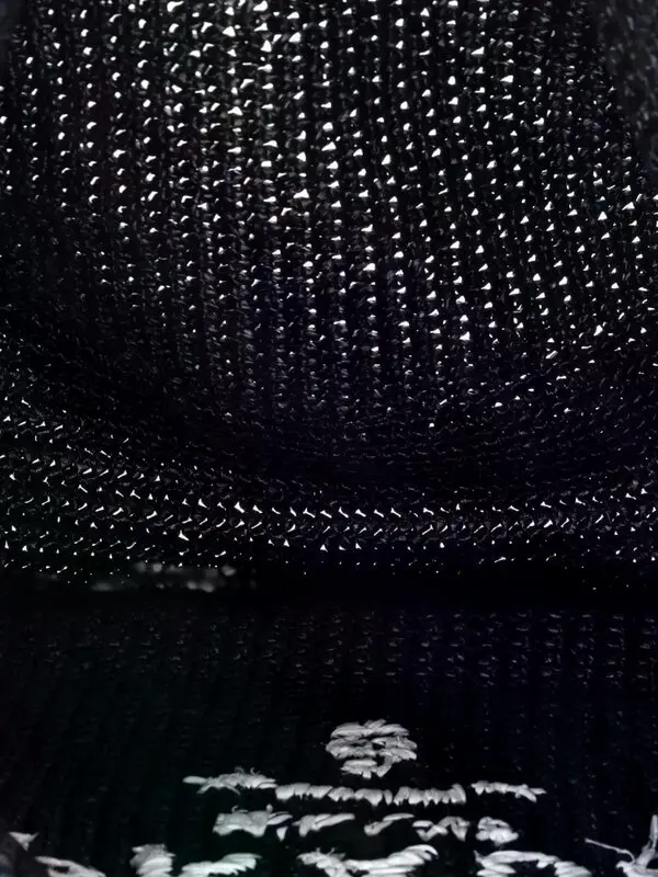 Prada Logo Raffia Tote Bag