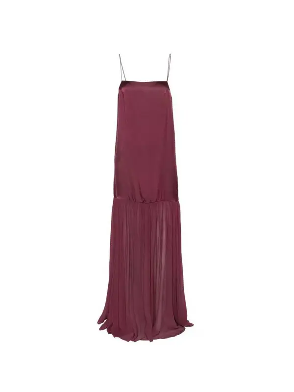 ANINE BING Clementine Maxi Dress - Red