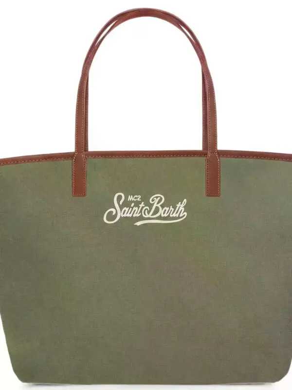 MC2 SAINT BARTH City Logo-embroidered Tote Bag