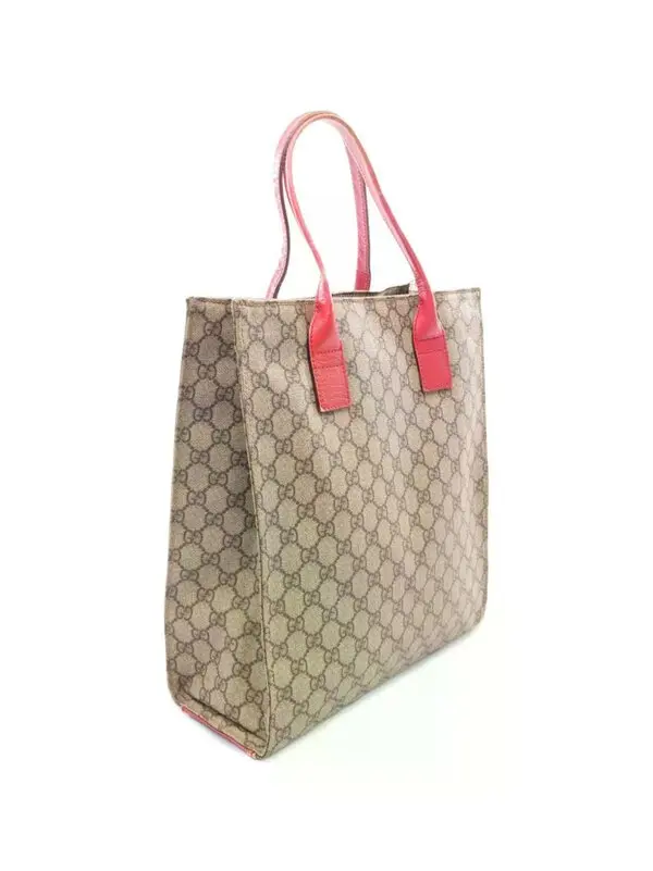 Gucci Gg Supreme Canvas Tote Bag - Neutrals