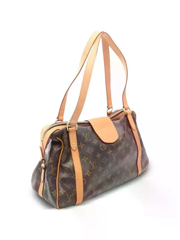 LOUIS VUITTON Monogram Pm Stresa Shoulder Bag - Brown