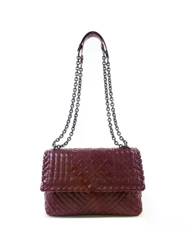 Bottega Veneta Intrecciato-leather Shoulder Bag