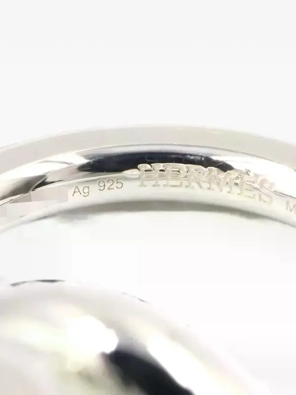 Hermès Engraved Logo Ring