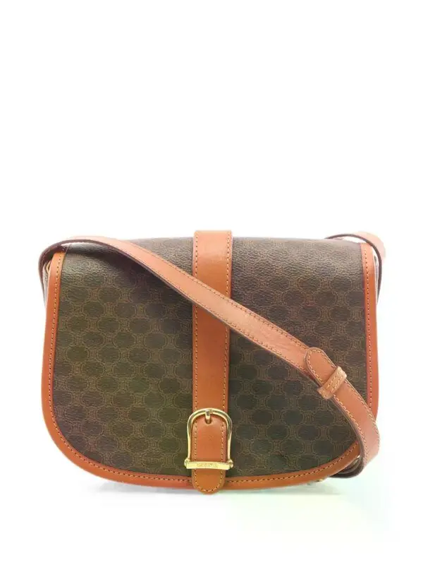 Celine Monogram-pattern Shoulder Bag