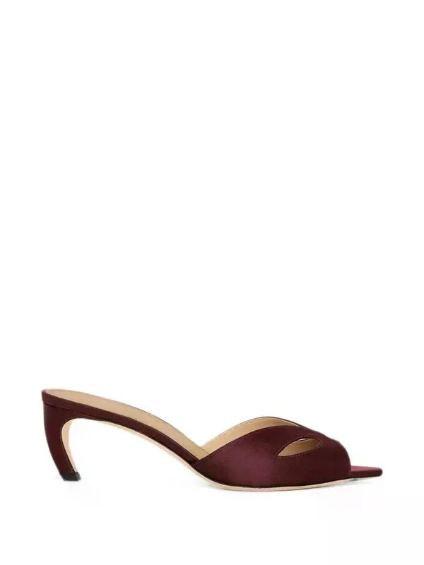 Victoria Beckham Harlow Mask Sandals - Red