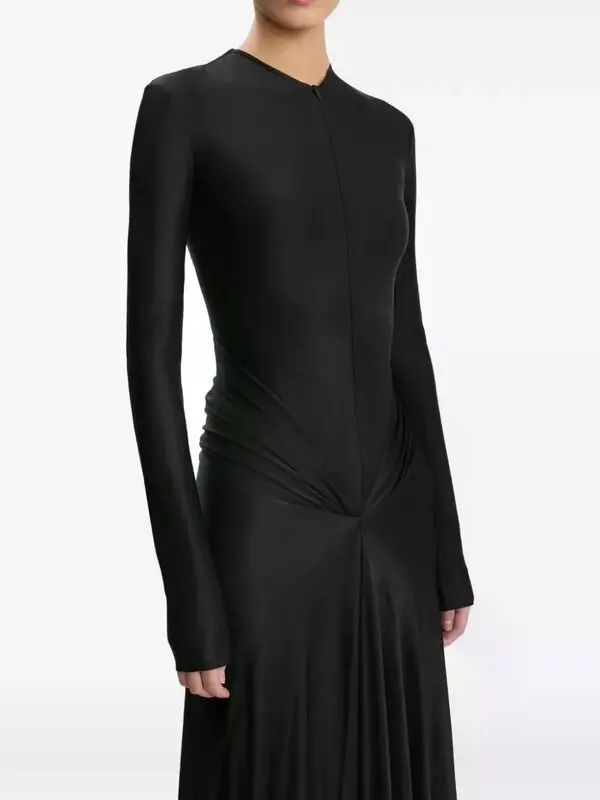 Victoria Beckham Cut-out Gathered Gown