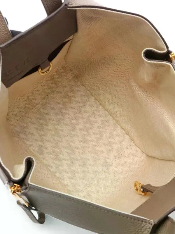 Loewe Hammock Compact Handbag - Brown