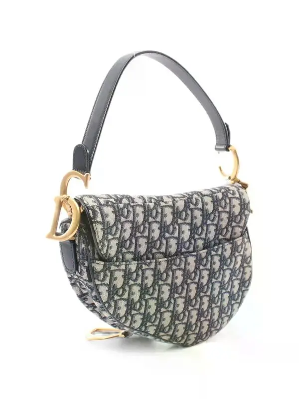 Dior Oblique Saddle Handbag