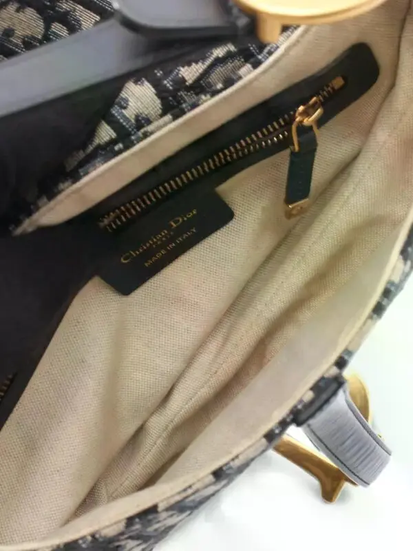 Dior Oblique Saddle Handbag