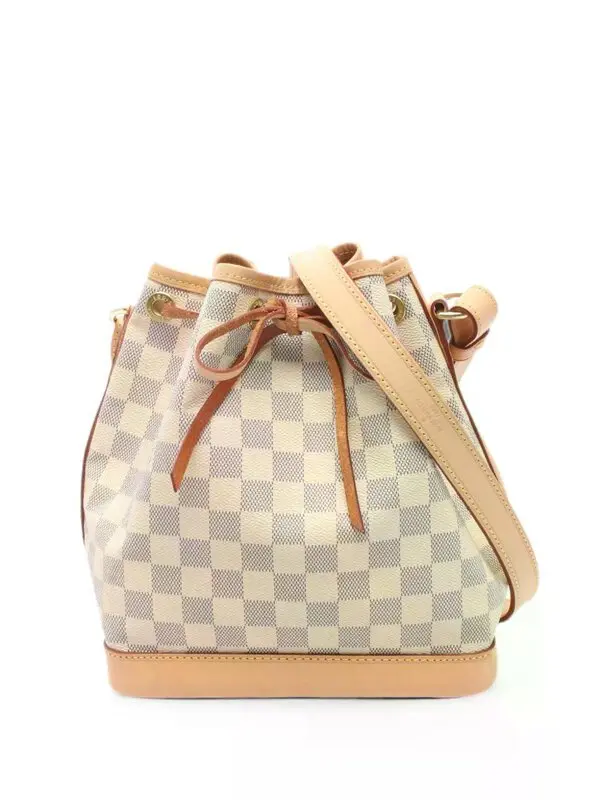 LOUIS VUITTON Damier Azur Noe Bb Shoulder Bag - Neutrals