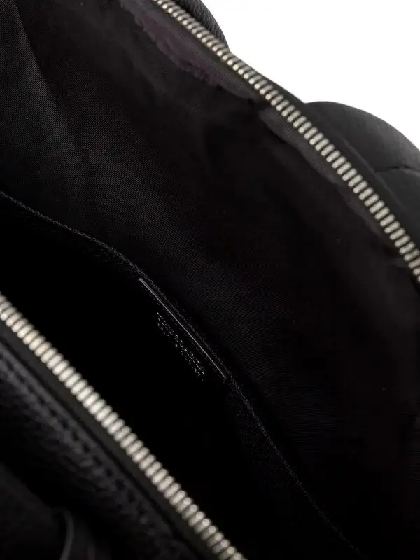 TRUSSARDI Logo-print Pebbled Leather Backpack