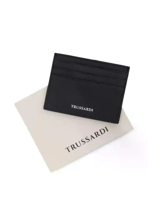 TRUSSARDI Logo-print Card Holder