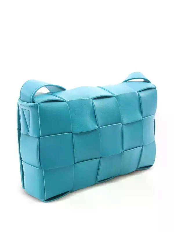 Bottega Veneta Cassette Shoulder Bag - Blue