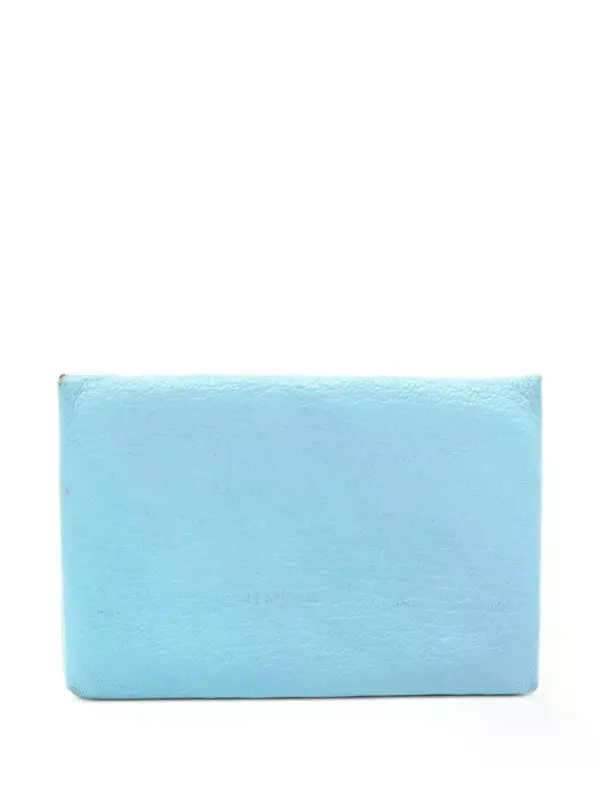 Hermès 2019 Calvi Coin Purse - Blue