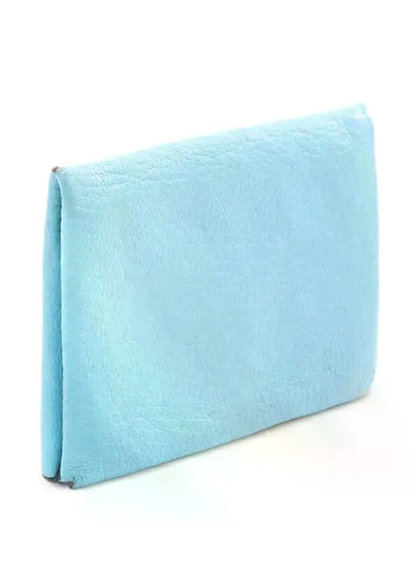 Hermès 2019 Calvi Coin Purse - Blue