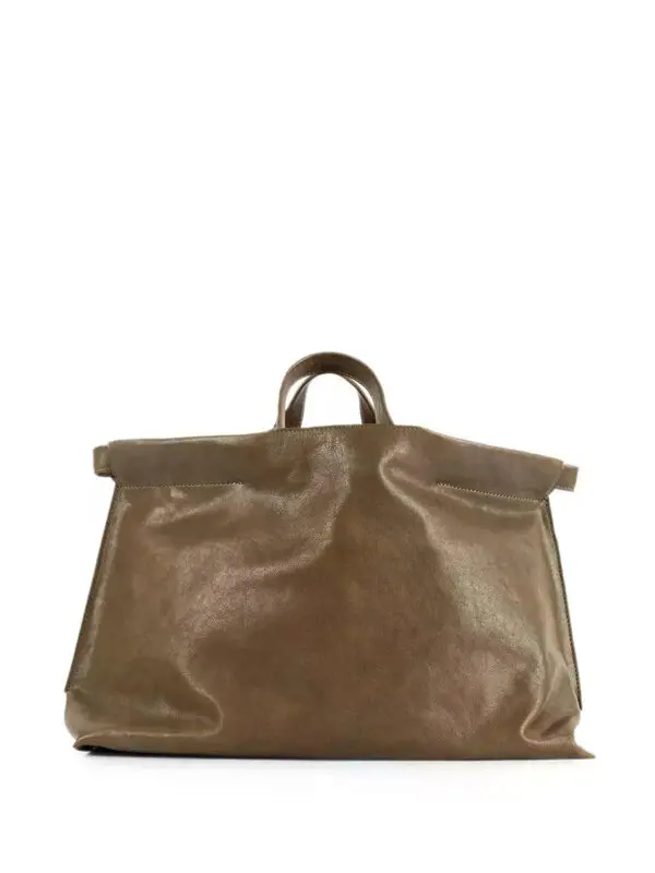 BEA MOMBAERS Midi Shopper Leather Tote Bag