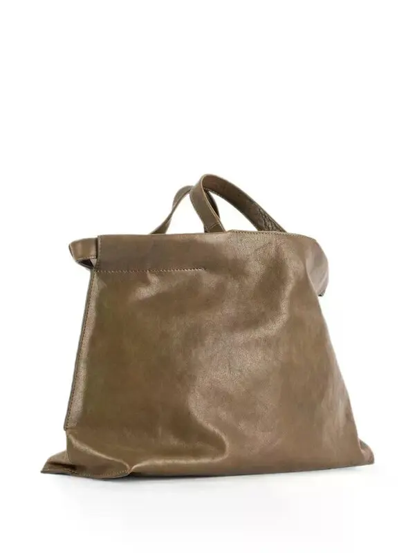 BEA MOMBAERS Midi Shopper Leather Tote Bag