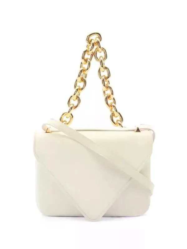 Bottega Veneta Small Mount Two-way Handbag - White