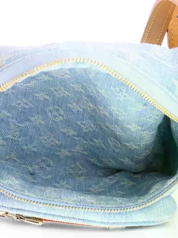 LOUIS VUITTON Bum Bag Monogram Denim Mini Belt Bag