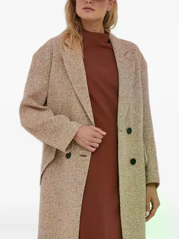 JOOP! Herringbone Double-breasted Coat