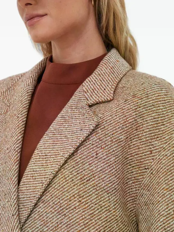 JOOP! Herringbone Double-breasted Coat