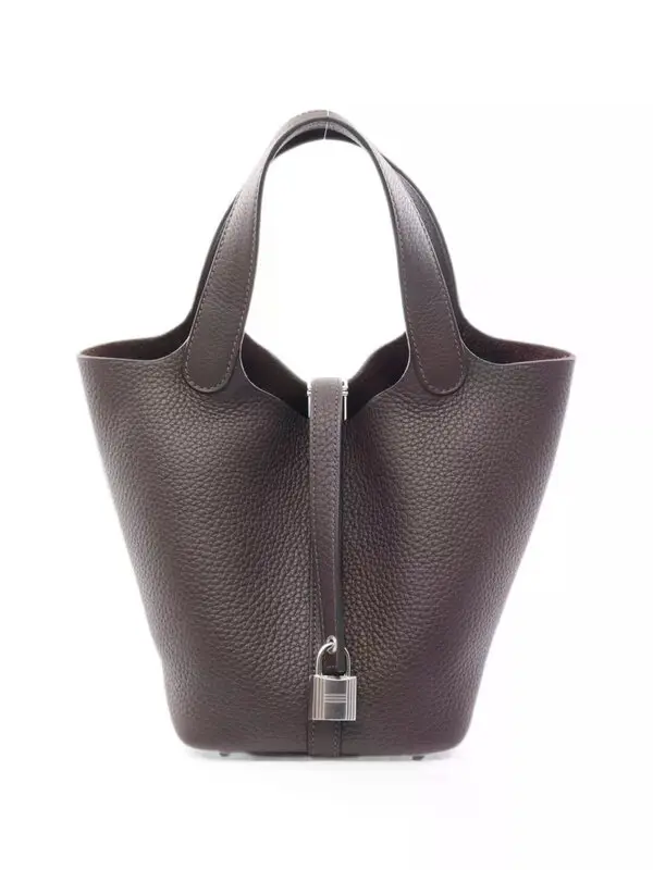 Hermès 2025 Pm Picotin Lock Tote Bag - Brown