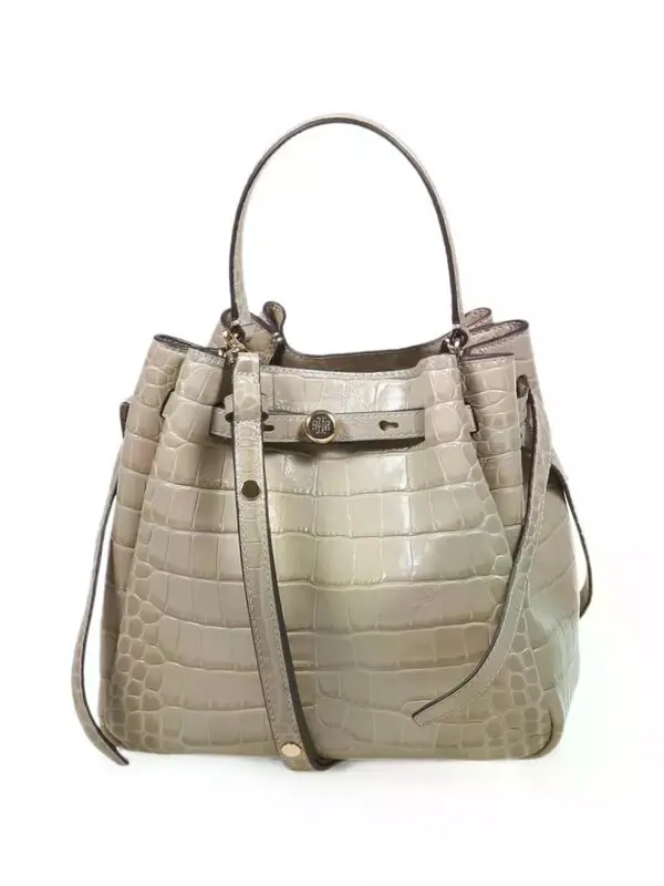 Tory Burch Romy Crocodile-effect Tote Bag