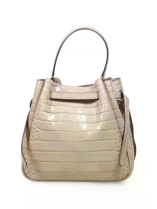 Tory Burch Romy Crocodile-effect Tote Bag