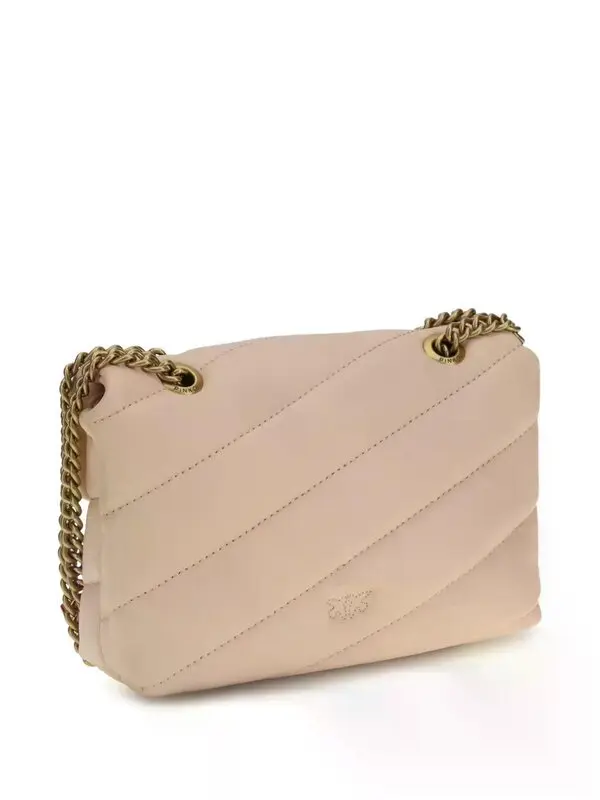 Pinko Mini Love Bag Quilted Leather Cross Body Bag