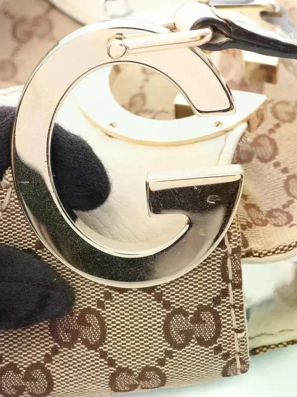 Gucci Charlotte Gg Canvas Shoulder Bag