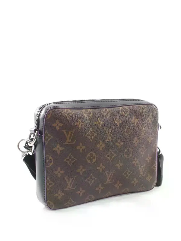 LOUIS VUITTON 2021s Trio Monogram Macassar Messenger Bag - Brown