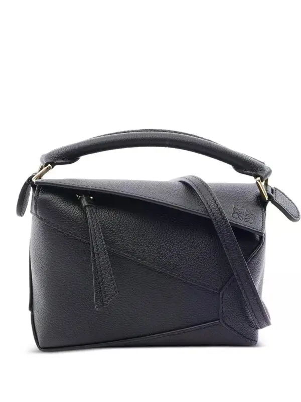 Loewe Mini Puzzle Edge Handbag - Black