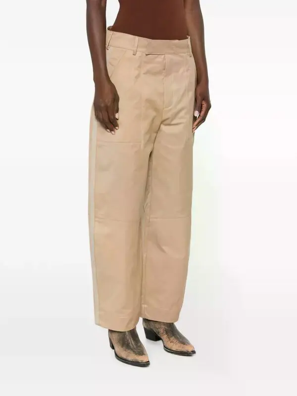 VICOLO Side-stripe Wide-leg Trousers