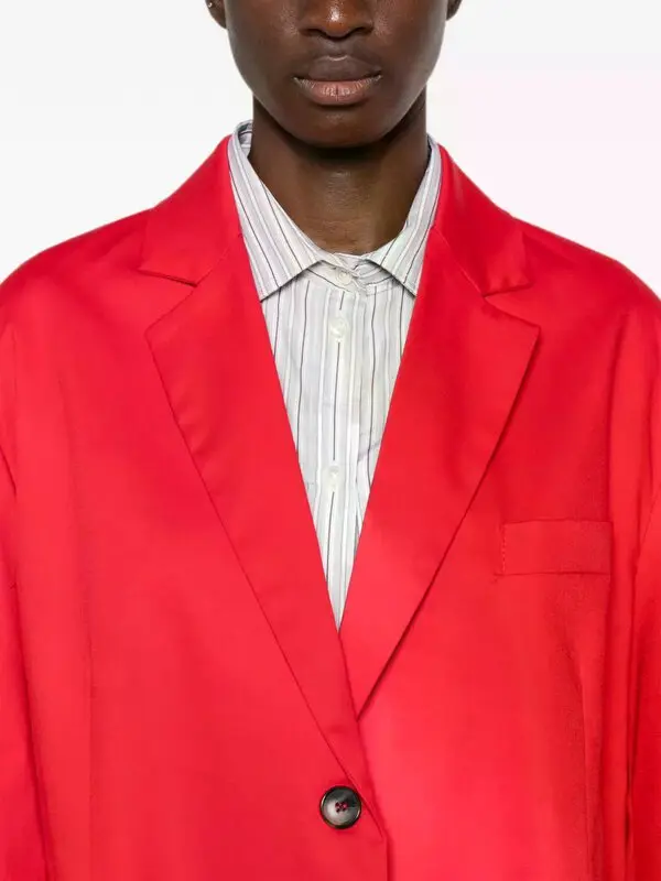 VICOLO Notched-lapel Single-breasted Blazer