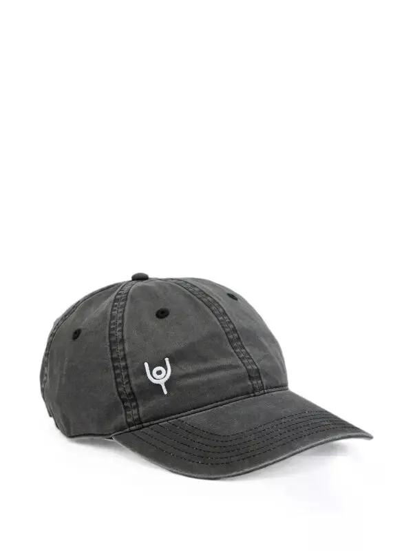NOW YOU LIVE Origin Logo-embroidered Baseball Cap - Black