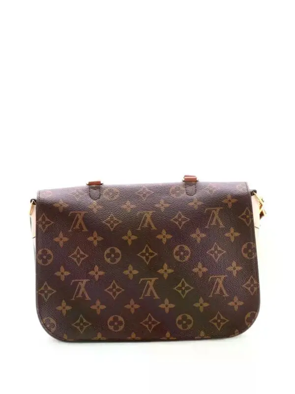 LOUIS VUITTON Vaugirard Handbag Monogram Canvas With Leather Satchel