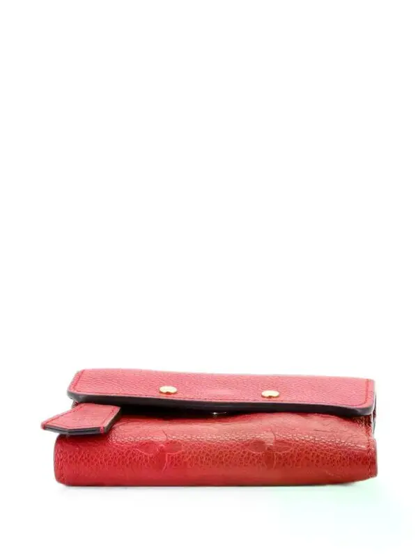 LOUIS VUITTON Pont Neuf Wallet Monogram Empreinte Leather Compact Small Wallets