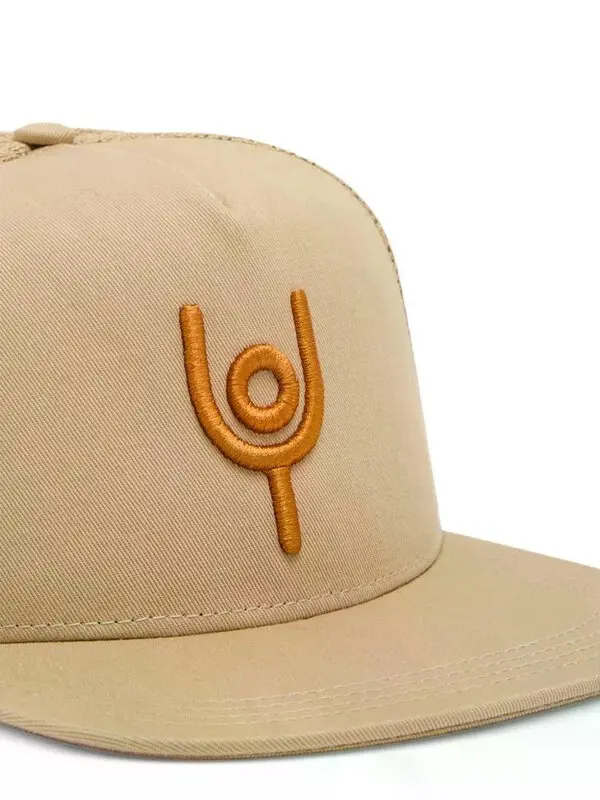 NOW YOU LIVE Trucker Embroidered-logo Cap