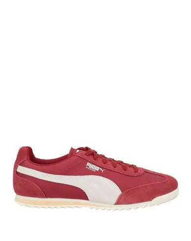 PUMA Arizona Nylon Sneakers In Suede - Red