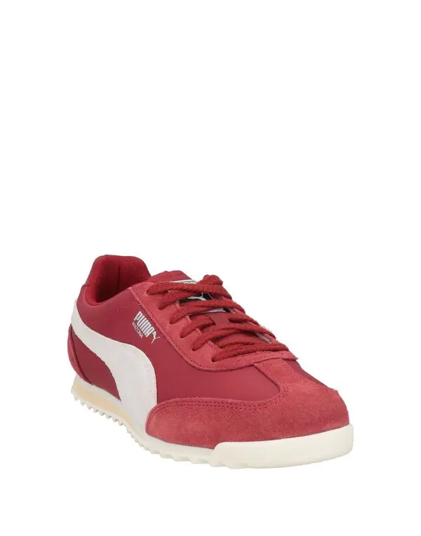 PUMA Arizona Nylon Sneakers In Suede - Red