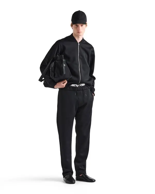 Prada Technical Jersey Pants