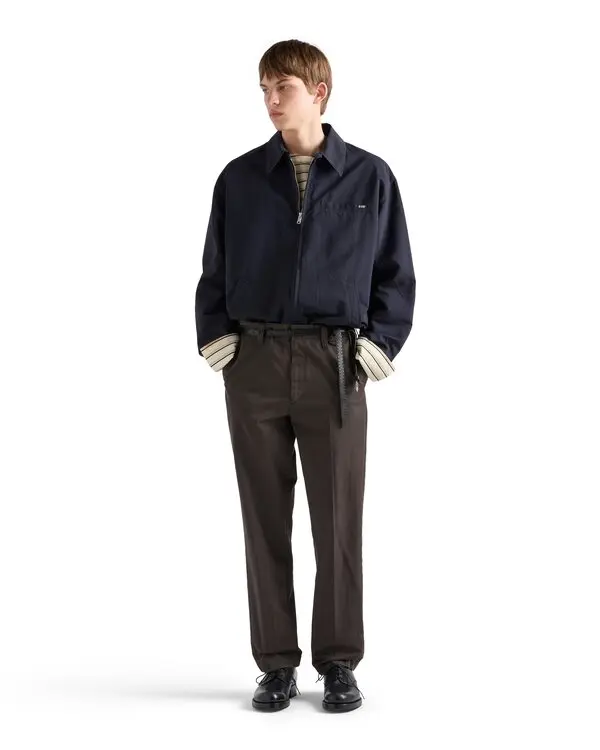 Prada Technical Fabric Blouson Jacket