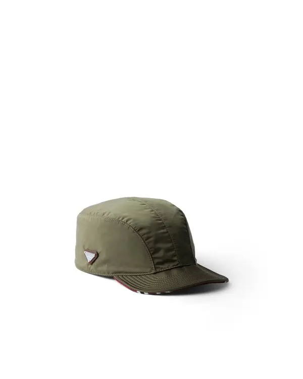 Prada Re-nylon Baseball Cap - Forest Green