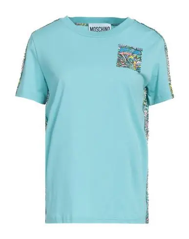 Moschino Cotton T-shirt With Appliqu