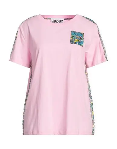 Moschino T-shirt Turquoise Size Cotton - Pink