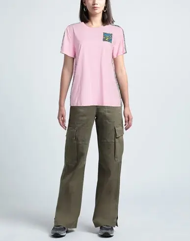 Moschino T-shirt Turquoise Size Cotton - Pink